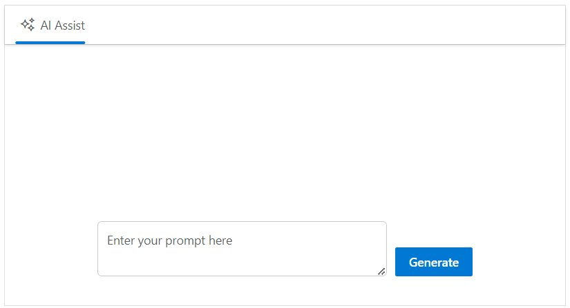 Templates in ASP.NET MVC AI AssistView Control | Syncfusion