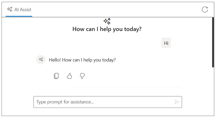Azure OpenAI in ASP.NET MVC AI AssistView Control | Syncfusion